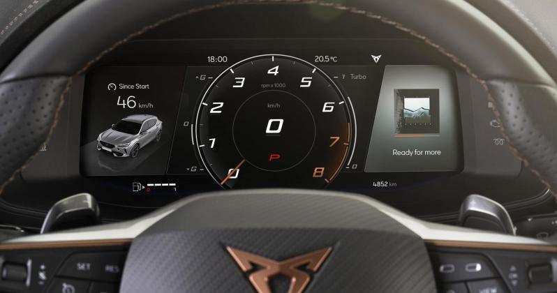 Cupra Formentor interni: allestimenti, optional, design