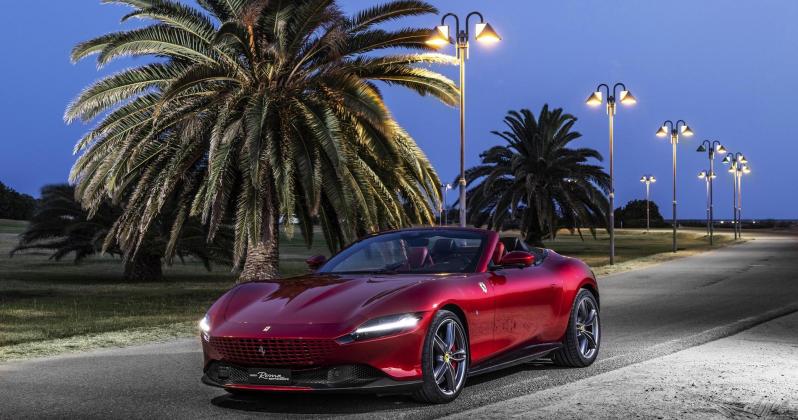 Ferrari Roma Spider: il test drive della rossa cabriolet