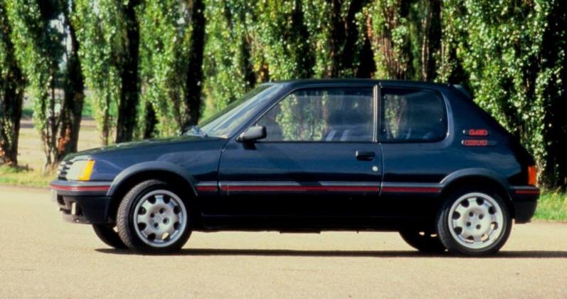 Peugeot 205 Gti Plus: una versione speciale del 1990